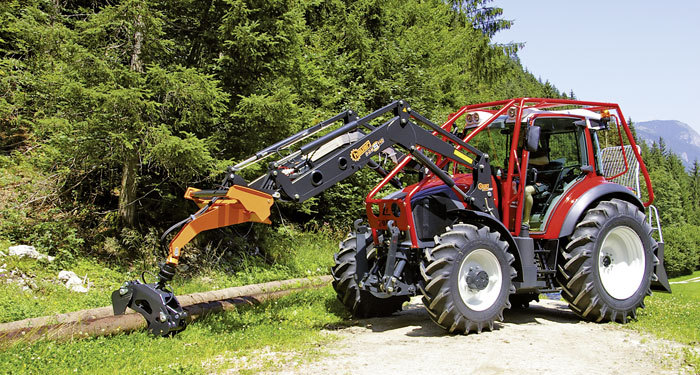 Maßgeschneiderte Forsttraktoren