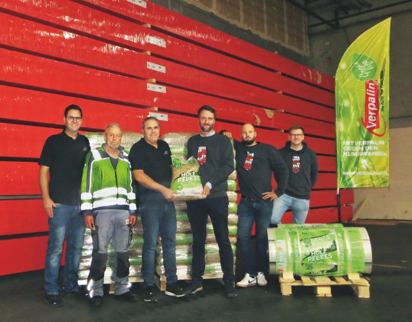 Pellets in nachhaltiger Verpackung