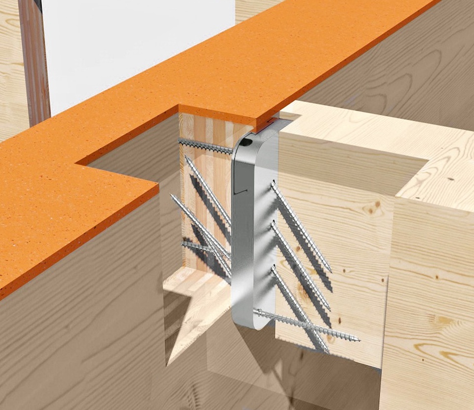 Innovative Verbinder für den Massivholzbau