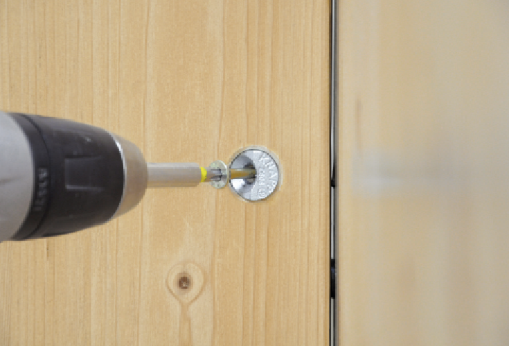 Knapp Verbinder T-Joint