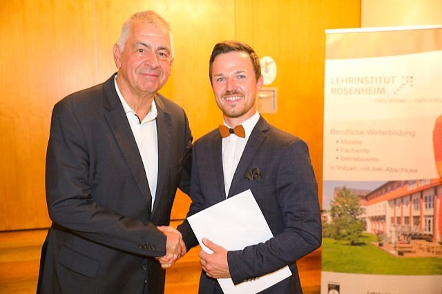 Meisterabsolventen in Rosenheim