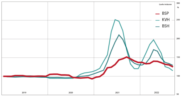 Wie viel kostet 1 m3 BSP?