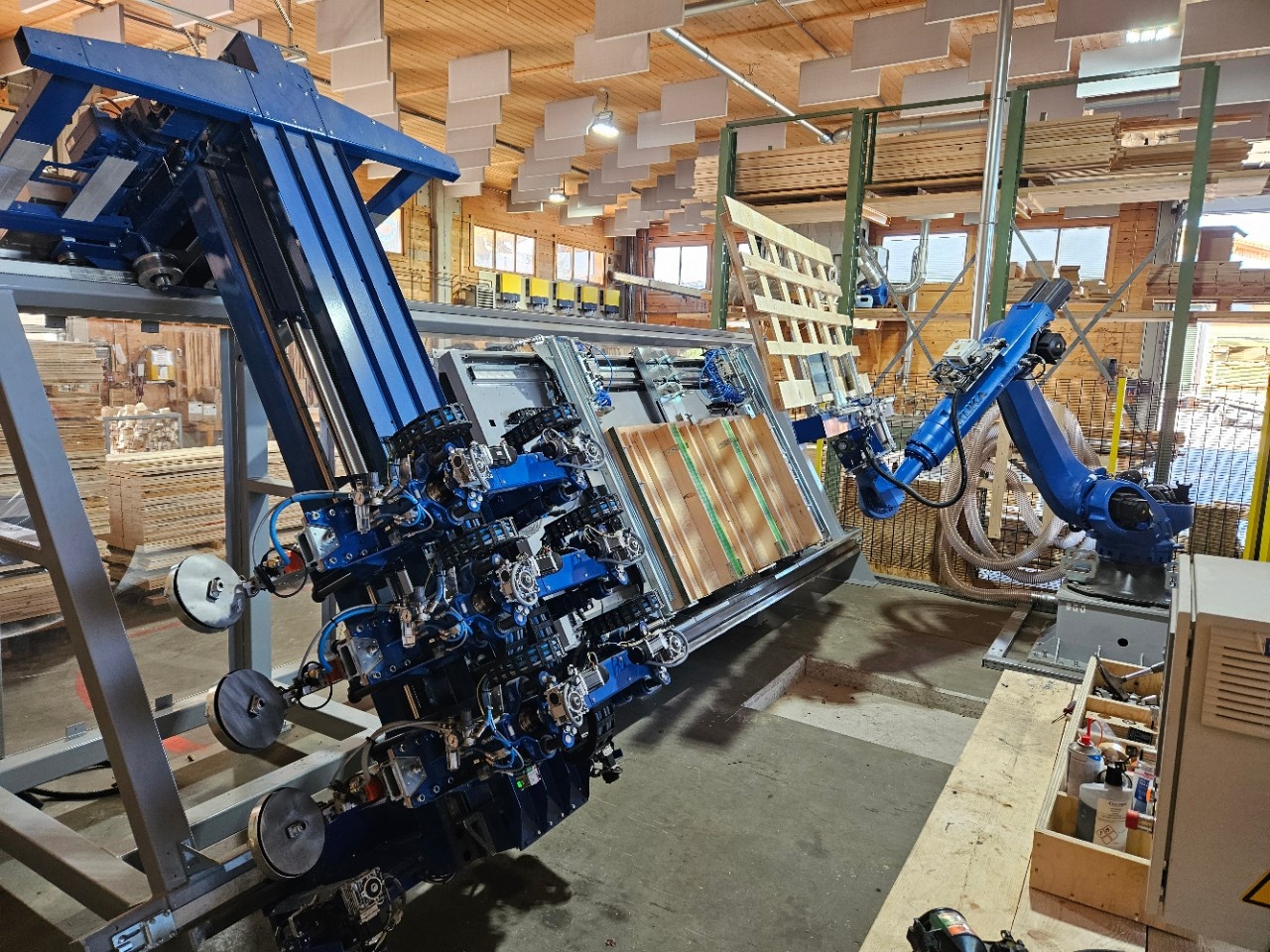 Roboter für Sonderpaletten