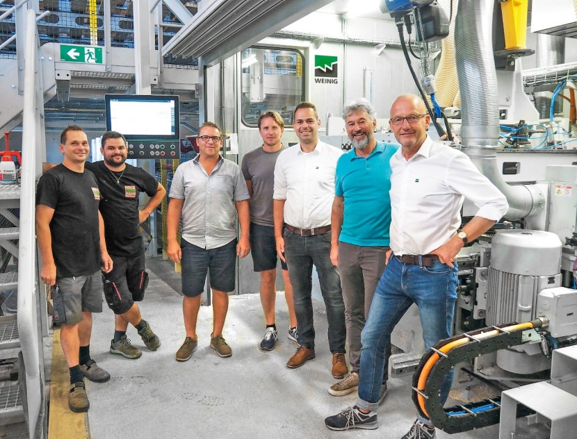 Flexible Leimholzlinie für BSH und KVH