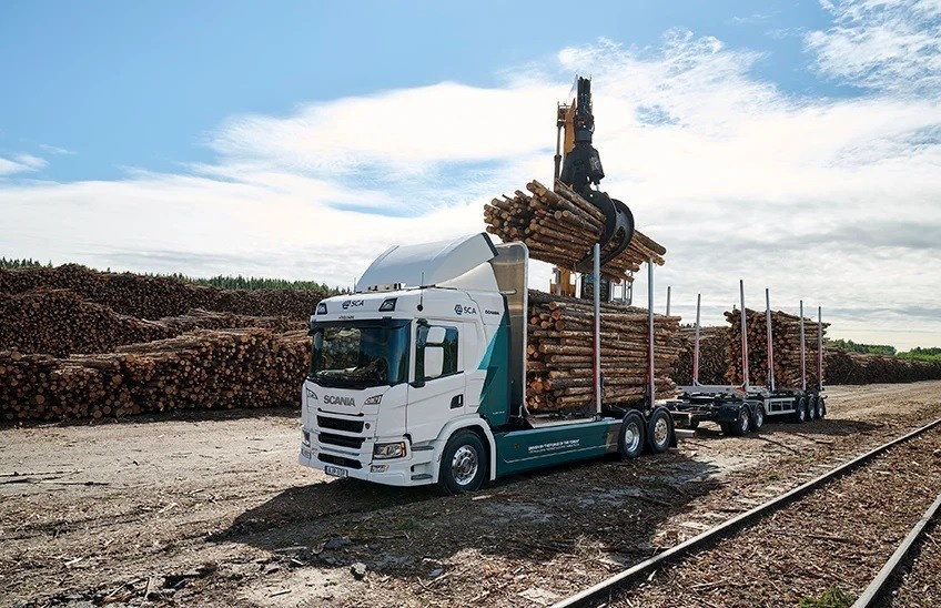 80 t E-Lkw im Testbetrieb