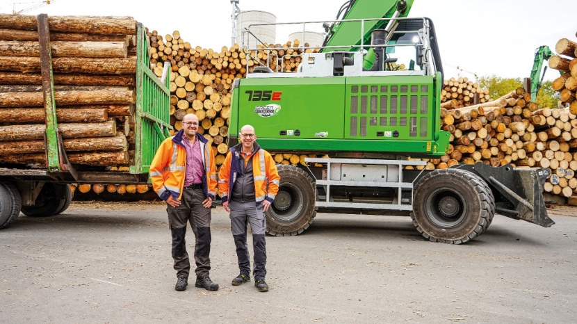 Kraftstoffeinsparung im Sägewerk