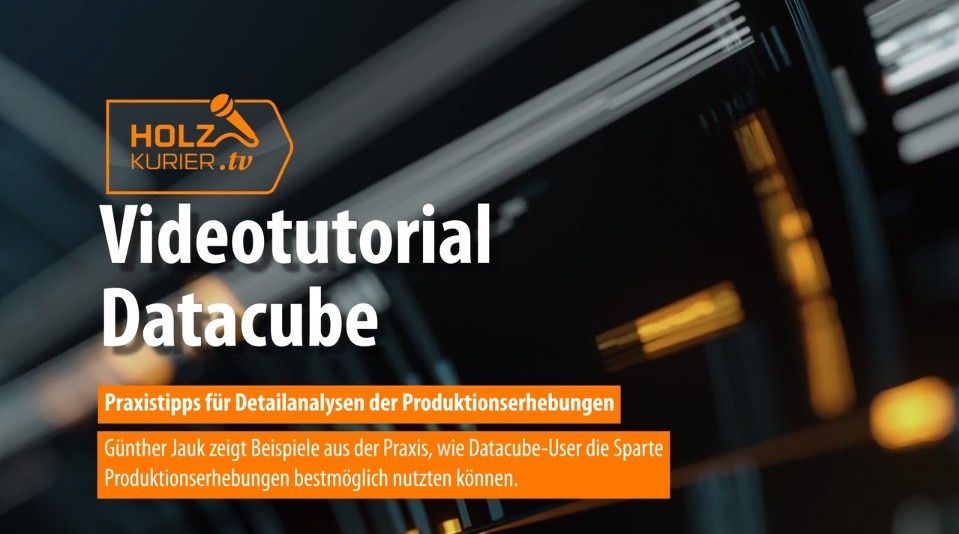 Videotutorial Datacube Produktionserhebungen